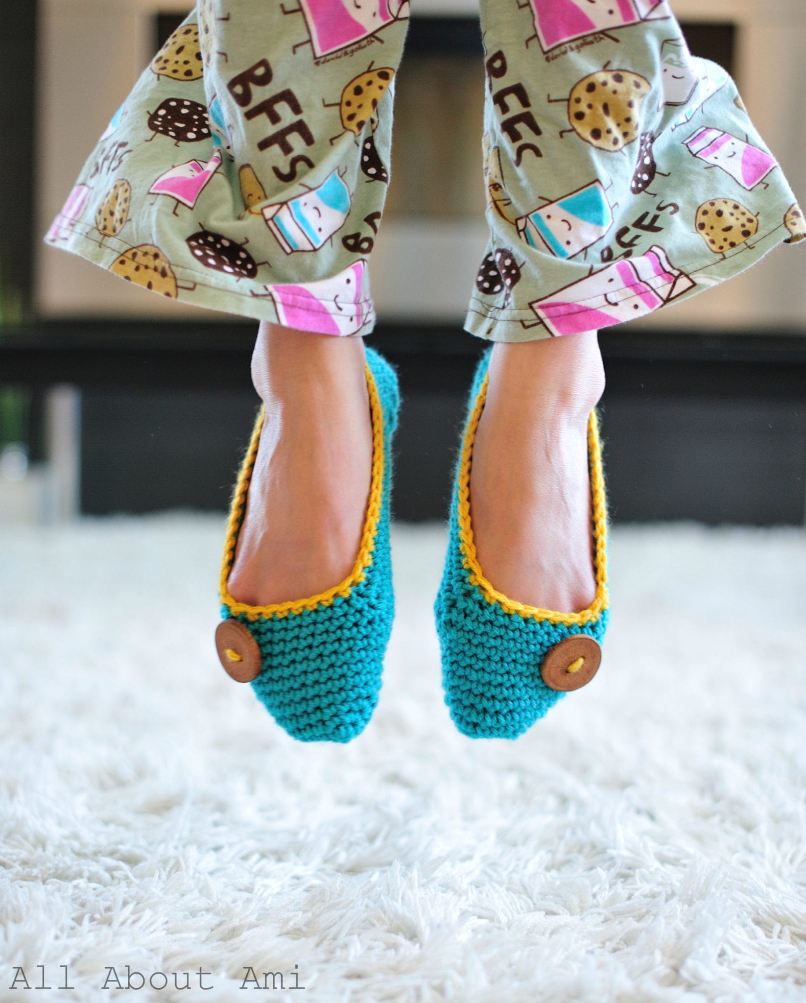 Crochet Slippers Part 1 - All About Ami