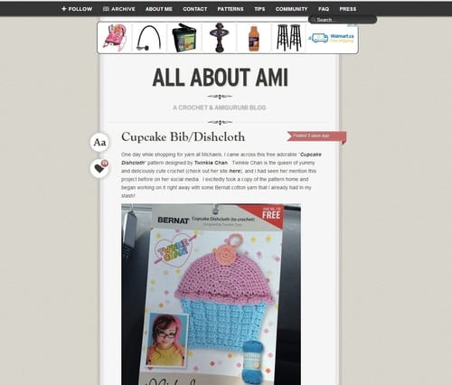 New Blog Redesign - All About Ami