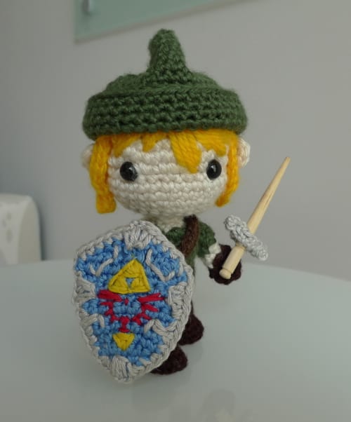 Pattern: Link’s Hylian Shield, Sword and Sheath - All About Ami
