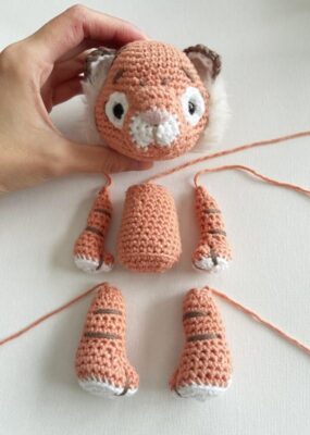 Chinese New Year Tiger Pattern Part 2 - All About Ami