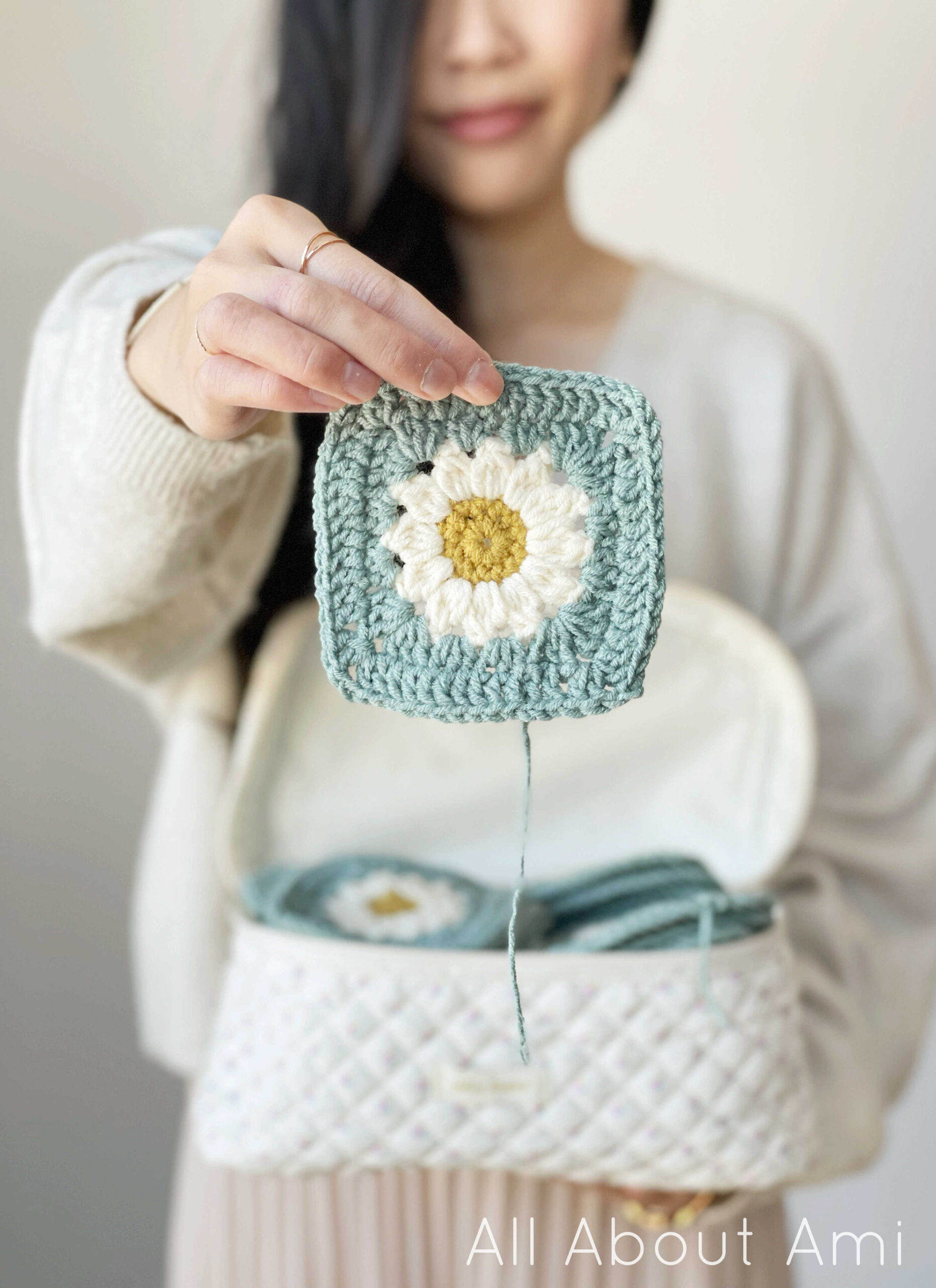 Baby Cozy Days Daisy Blanket - All About Ami